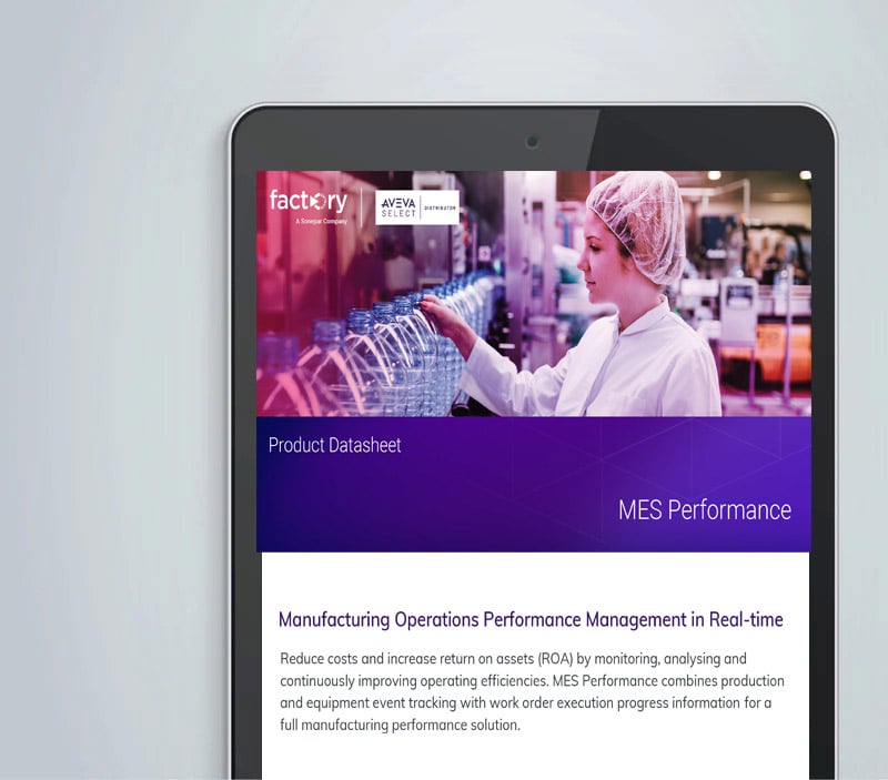 AVEVA MES Performance Brochure