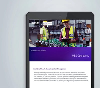 AVEVA MES Operations Brochure